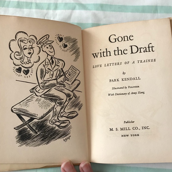 Accents | Gone With The Draft Love Letters Of A Trainee | Poshmark